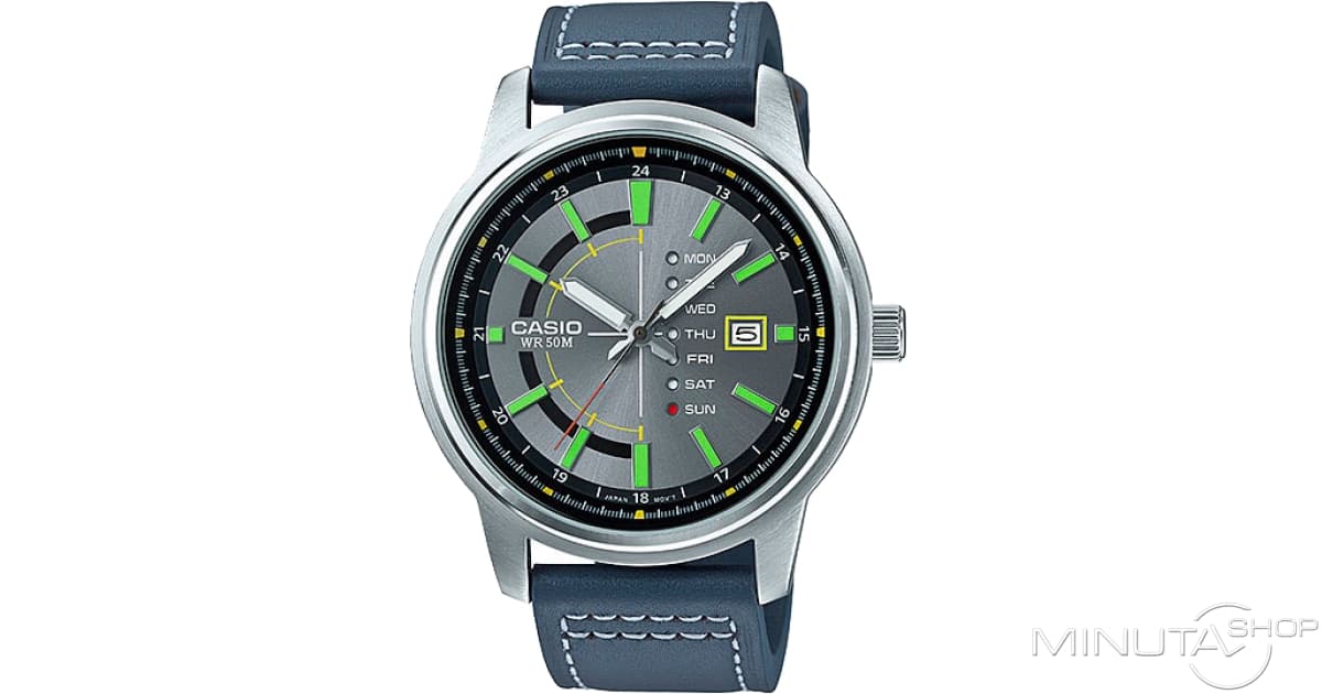 Купить часы Casio Mtp E128l 8a [8avef] цена на Casio Collection Mtp E128l 8a [8aef] в Minutashop