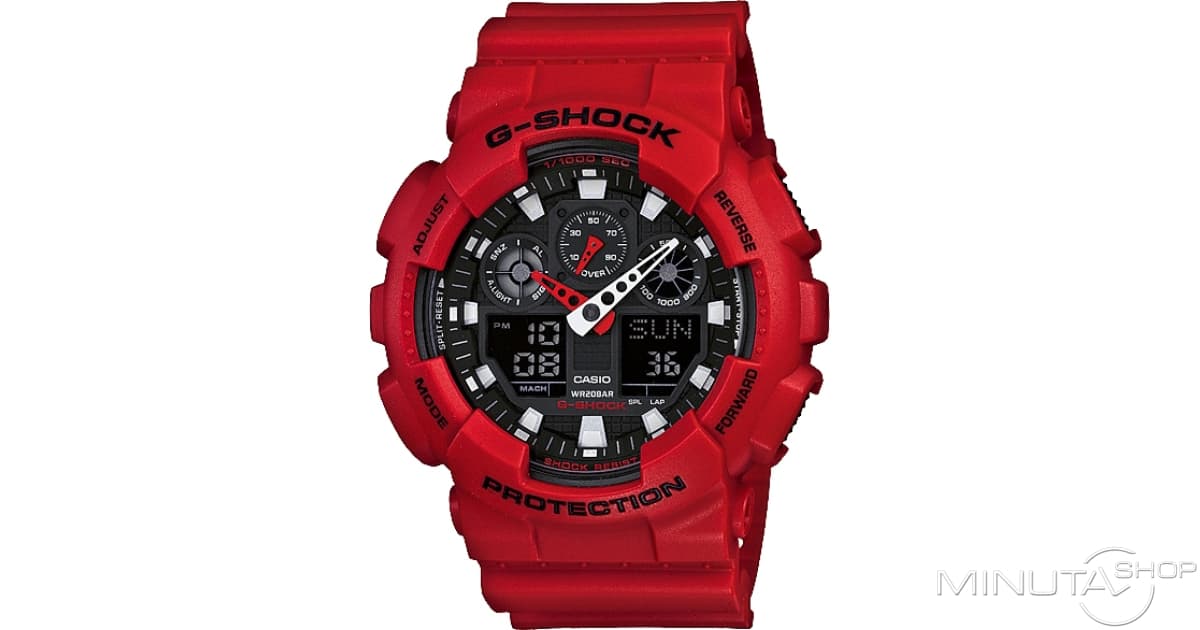 Купить часы Casio G-Shock GA-100B-4A [4AER] - цена на Casio GA-100B-4A ...