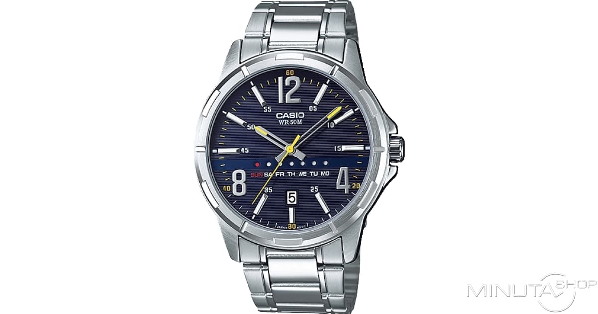 Купить часы Casio Mtp E106d 2a [2avef] цена на Casio Collection Mtp E106d 2a [2aef] в Minutashop