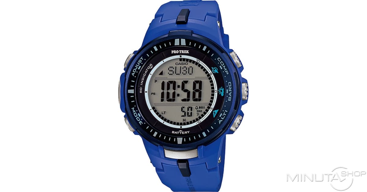 Купить часы Casio PRO TREK PRW-3000-2B [2BER] - цена на Casio PRW-3000-2B [2BDR] в MinutaShop