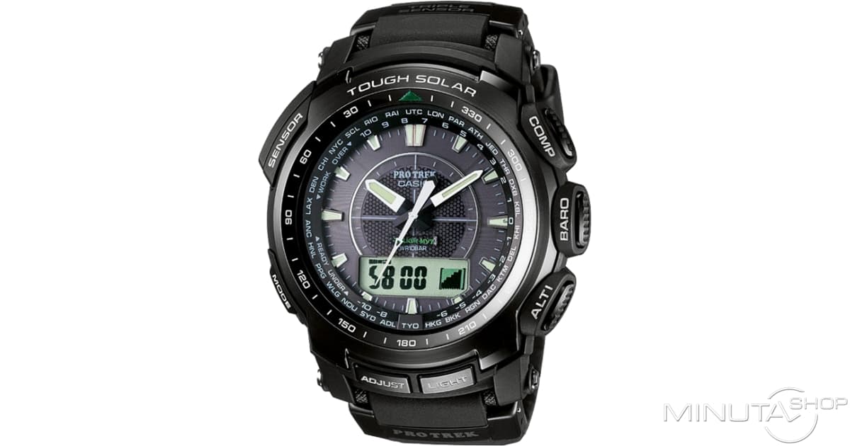 Купить часы Casio PRO TREK PRW-5100-1E [1ER] - цена на Casio PRW-5100 ...