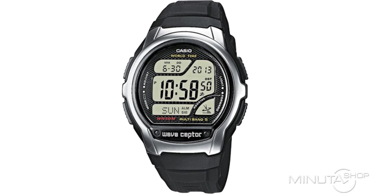 Купить часы Casio WAVE CEPTOR WV-58E-1A [1AVEF] - цена на Casio WV-58E ...